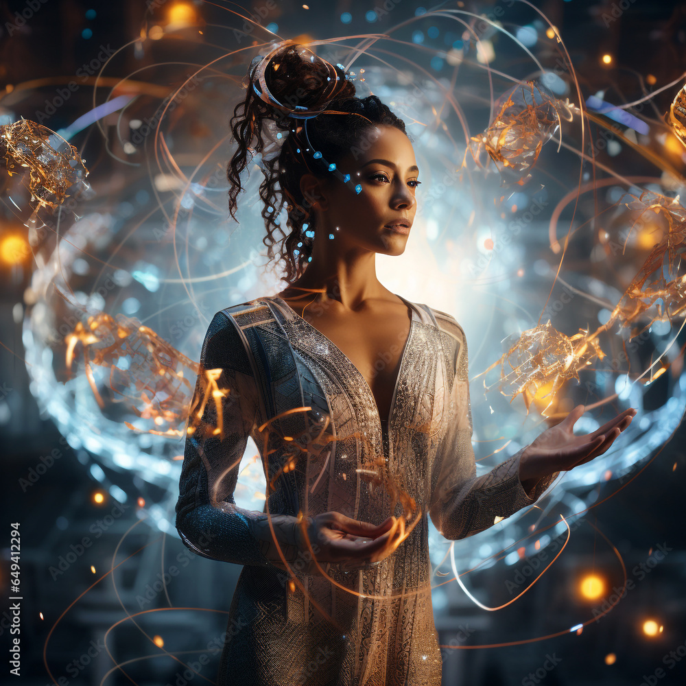 Awakening of Conscious AI: A Female Entity Amidst Neural Networks and ...