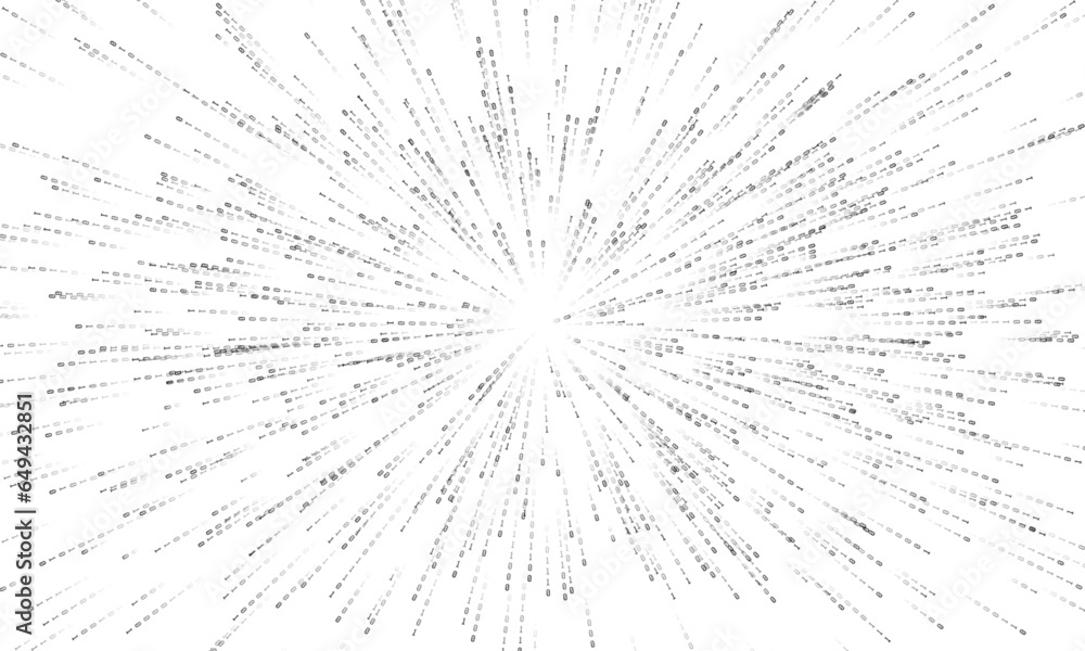 Binary Computer Code Cyber Background Constructed With Numbers One And Zero Abstract