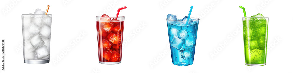 Soda clipart collection, vector, icons isolated on transparent ...