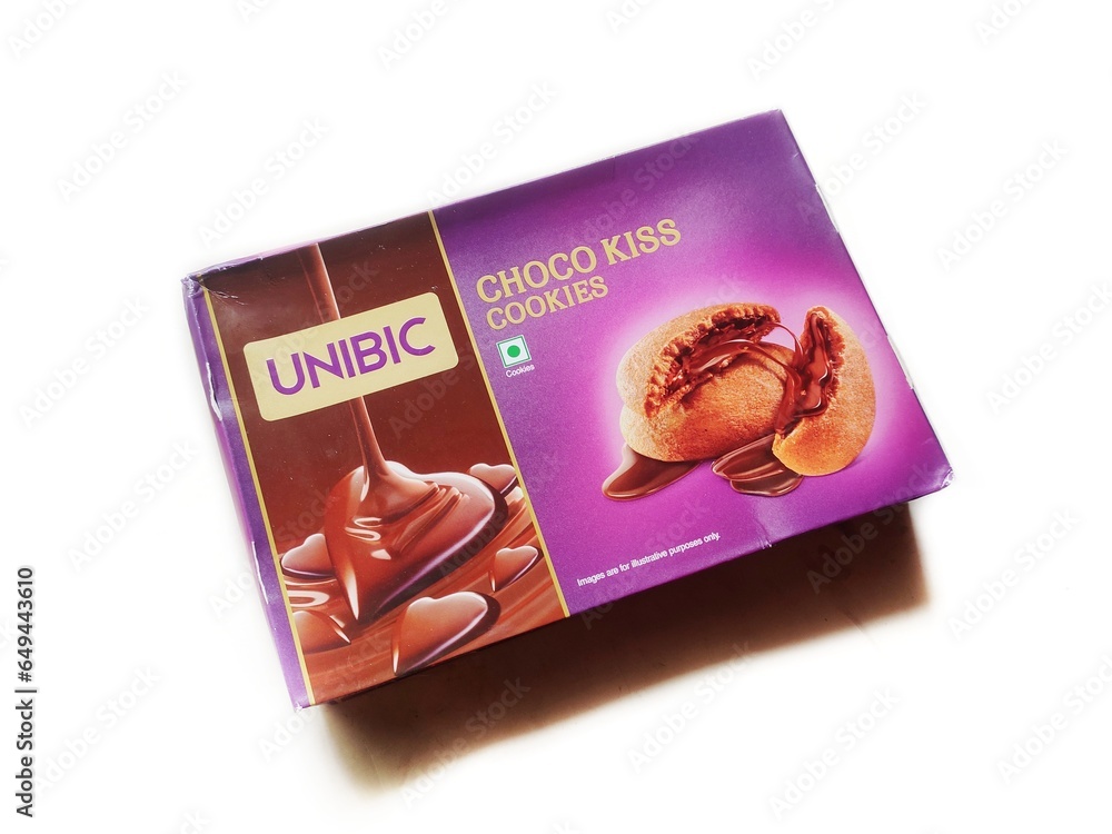 Guwahati, Assam, India - September 19, 2023 - Unibic Choco Kiss Cookies ...
