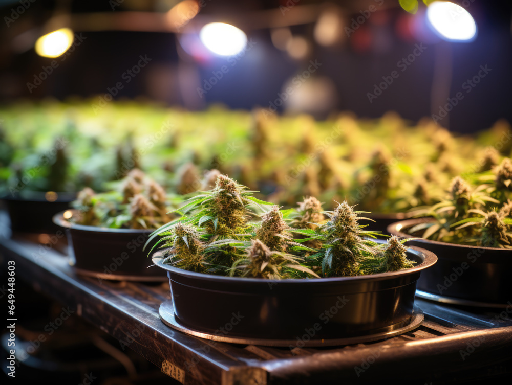 Growing Pot in Groutent: SoG Hemp Cultivation Technique in the Vegetative Stage of Marijuana ...