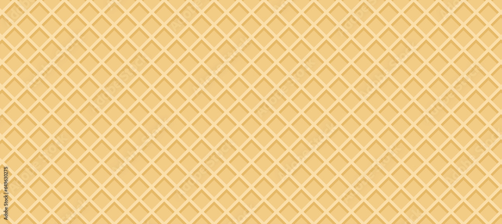 Vector illustration Seamless background pattern texture wafer waffle ...