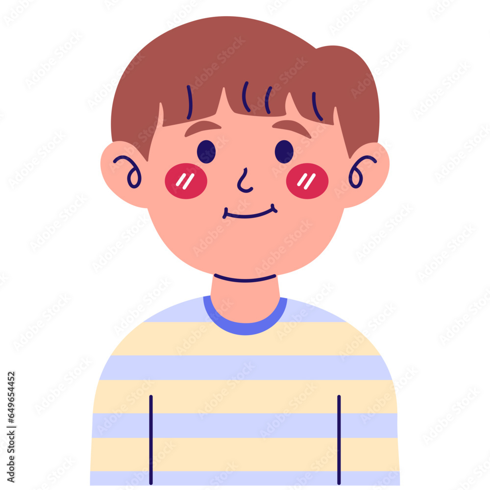 boy,boy illustration,boy avatar,illustration,avatar,kid,cute boy,cute ...