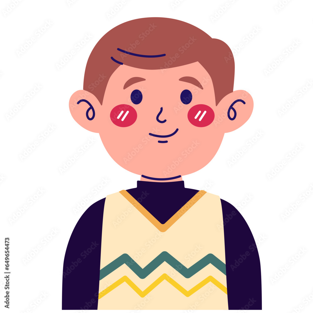 boy,boy illustration,boy avatar,illustration,avatar,kid,cute boy,cute ...