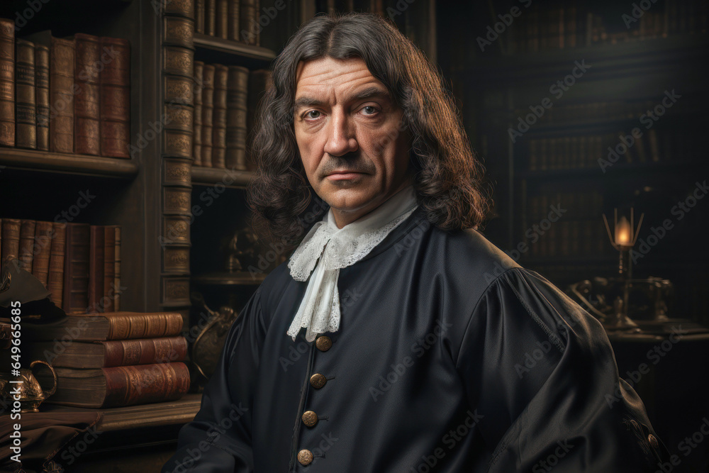René Descartes, the influential French philosopher, scientist, and ...