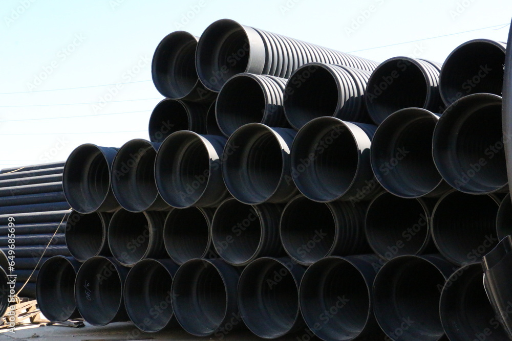 Drainage Corrugated Pipe Land Drainage Pipe, Manufacture of plastic ...