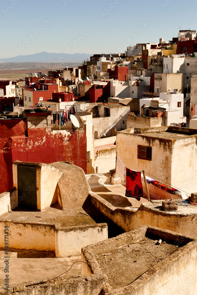 Bhalil Marocco famosa nel mondo per le sue case grotta, colorate e ...