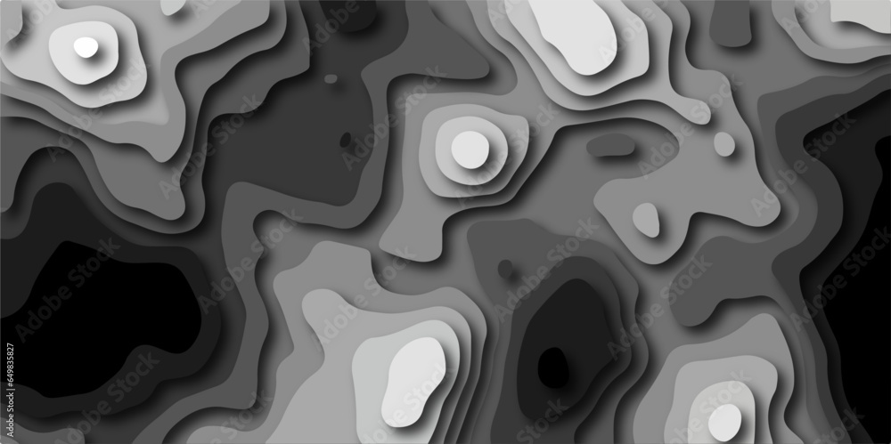 Abstract trending mordern 3d paper cut out background texture design ...