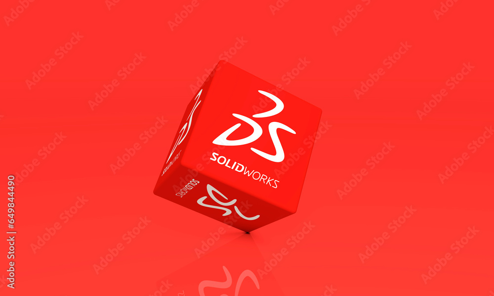 solidworks, Social Media Concept, Online communication applications. 3D ...