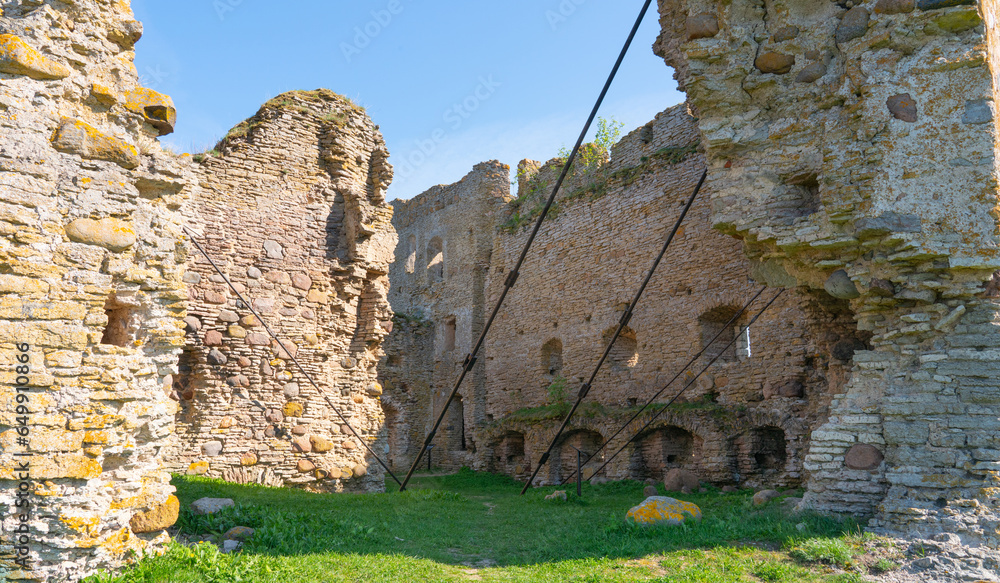 Toolse fortress which used to belong to teutonic order and crusaders of ...