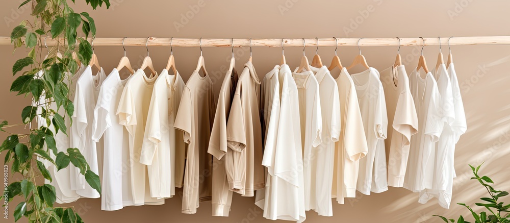 Sustainable handmade clothes made from natural materials and vegetable ...