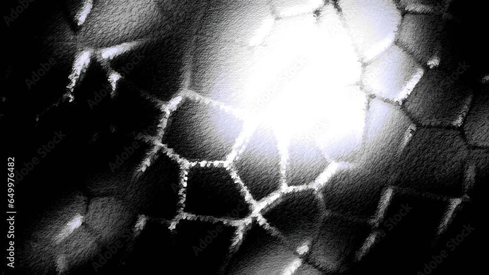 Cell division, scientific animation of mitosis. Motion. Abstract ...