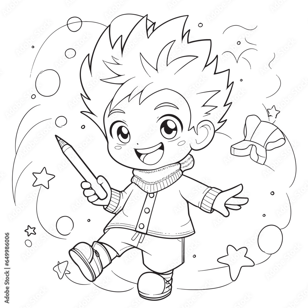 Kids coloring page , black and white coloring page for kids and adults ...
