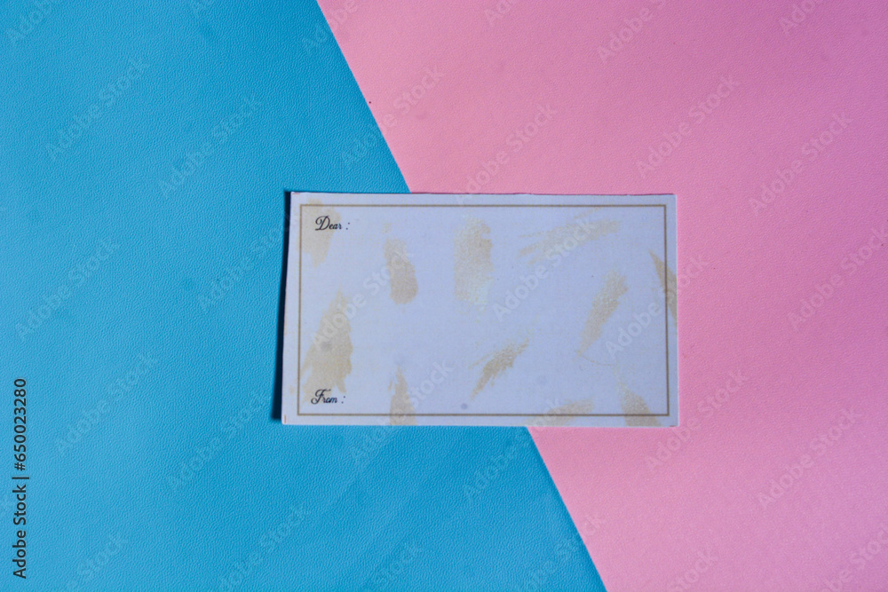 Name card frames, greeting cards are suitable for templates Stock Photo ...