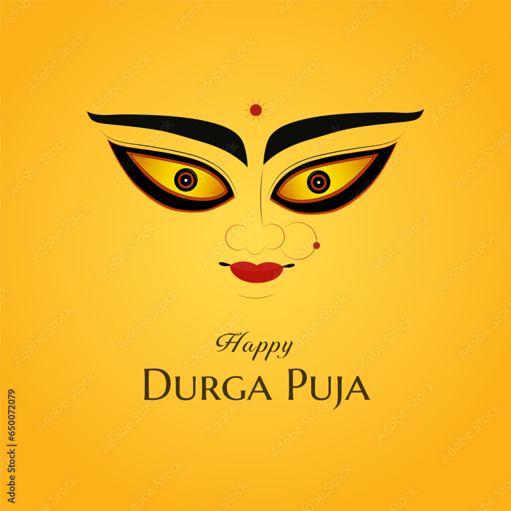 Durga Puja post, Hindu Festival, Border Decorations, Durga Puja Frame ...