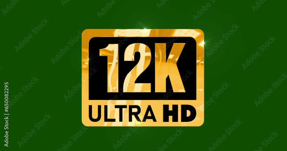 12K Ultra HD Symbol Animation. green screen Stock-Video | Adobe Stock