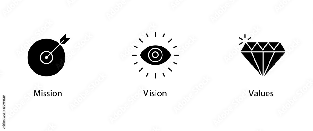 Design a Vector Icon Representing the Organization's Mission, Vision ...