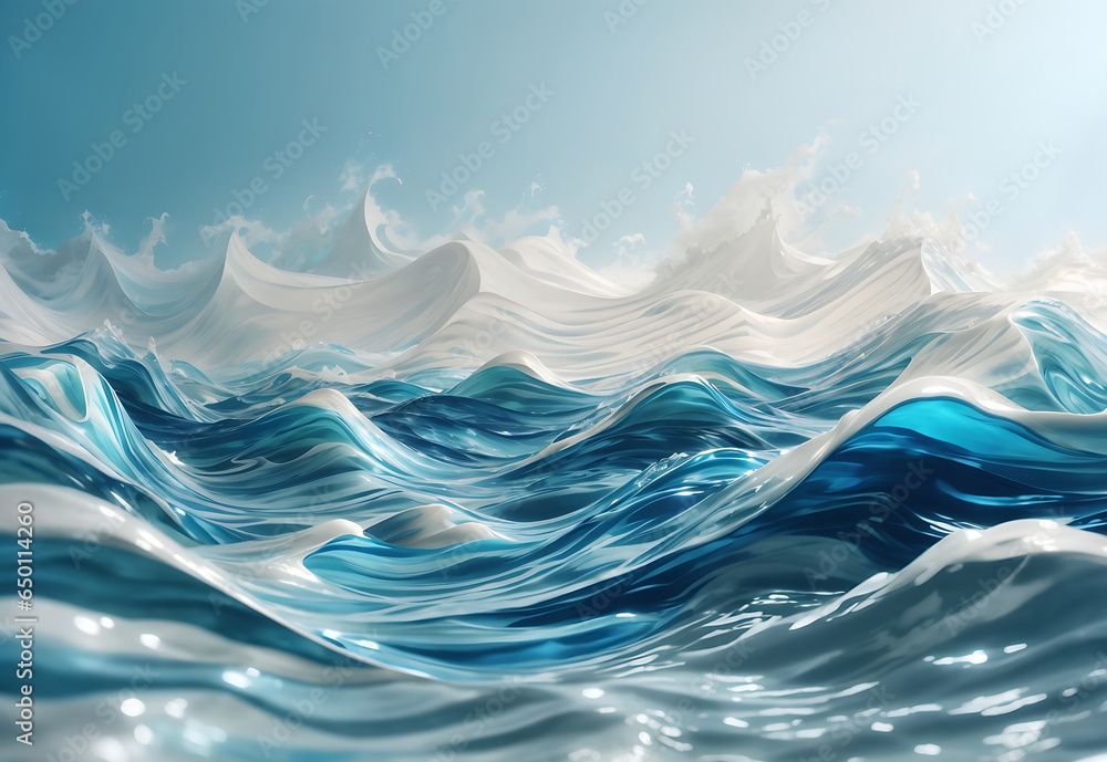 Abstract ocean waves, Blue water waves, wave wallpaper, blue ocean ...
