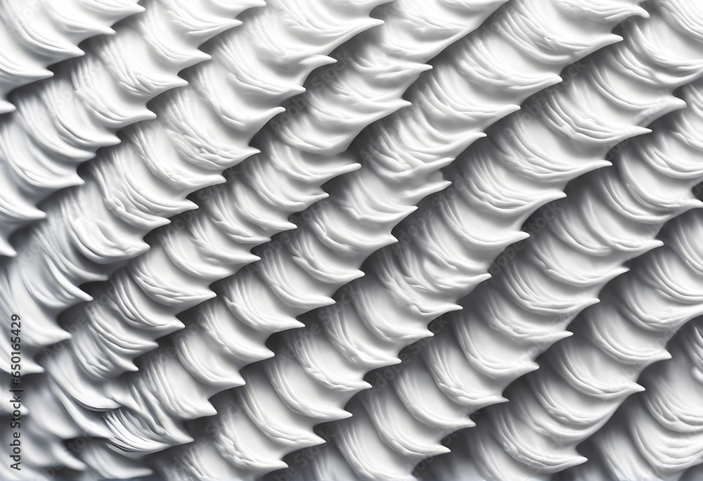 white dragon scale texture background image. Close-up 3D fantasy image ...