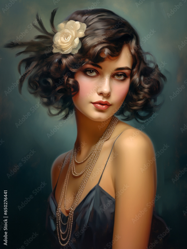 Stylish woman channels the Roaring Twenties with her chic Castle bob ...