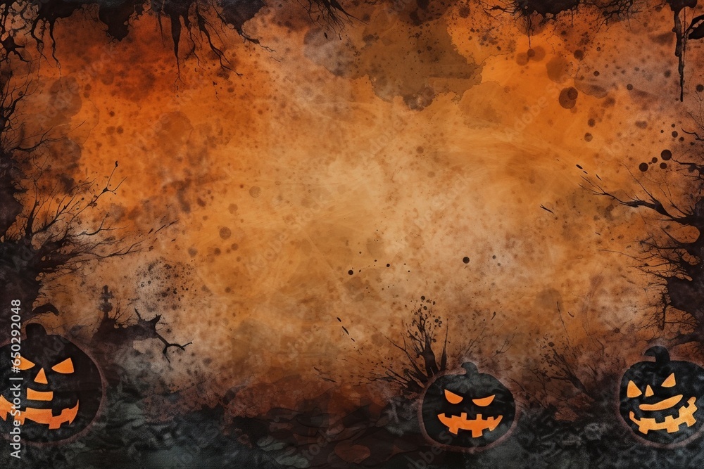 halloween texture background wallpaper, pumpkins, ghosts, ghouls, bats ...