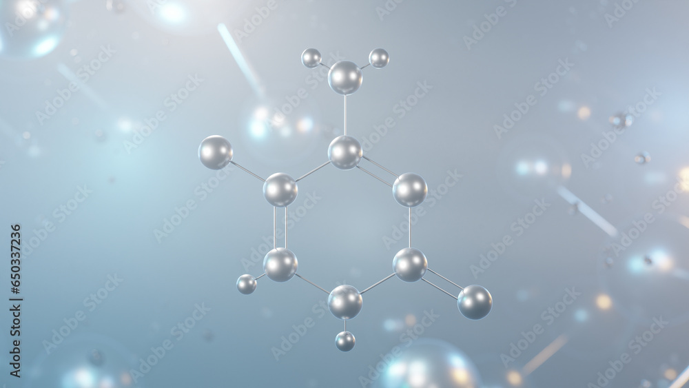 flucytosine molecular structure, 3d model molecule, antifungal ...