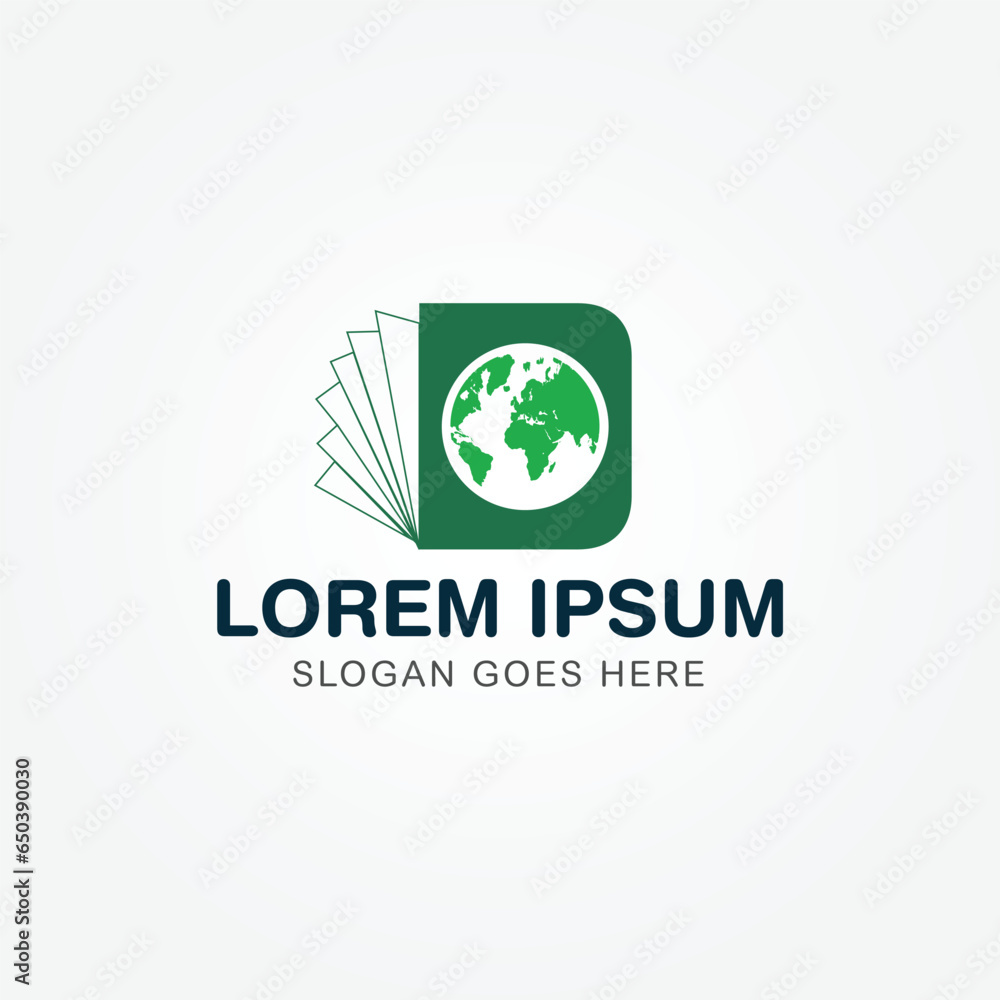 Global Documentary Logo Design, Featuring Letter D Globe Documentary ...
