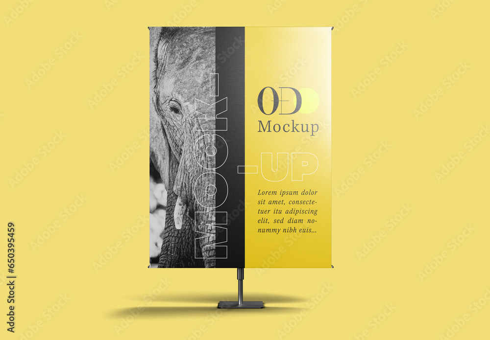 Stand Banner Mockup Stock Template | Adobe Stock