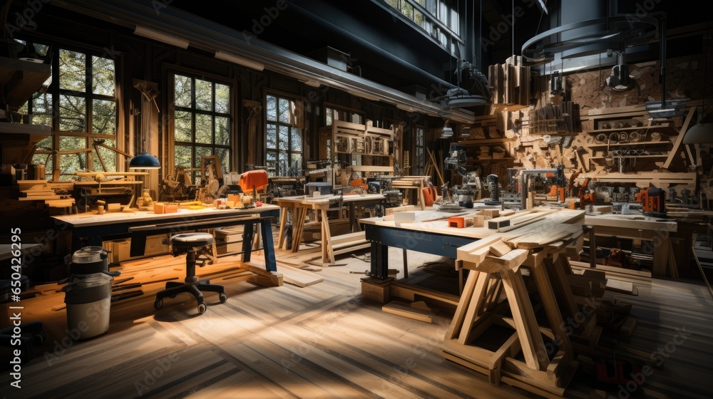 The manufacturing plant is a bustling place where skilled workers ...