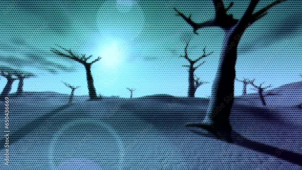 Vidéo Stock Computer generated animated moving motion background ...