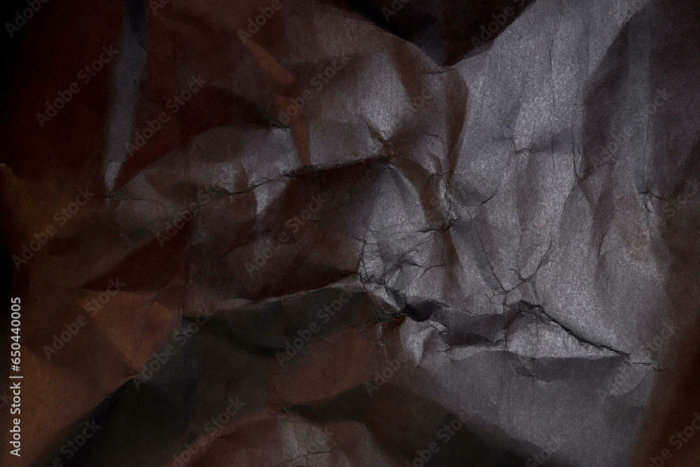 Dark Black texture crumpled paper embossed background, Texture of ...