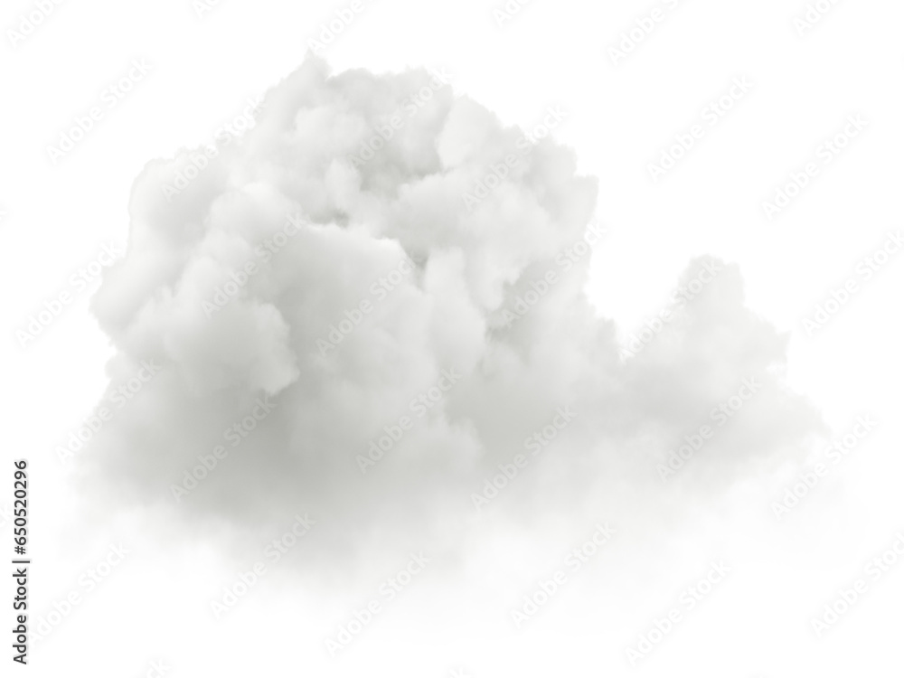 Celestial dreamy realistic clouds cut-out transparent backgrounds 3d ...