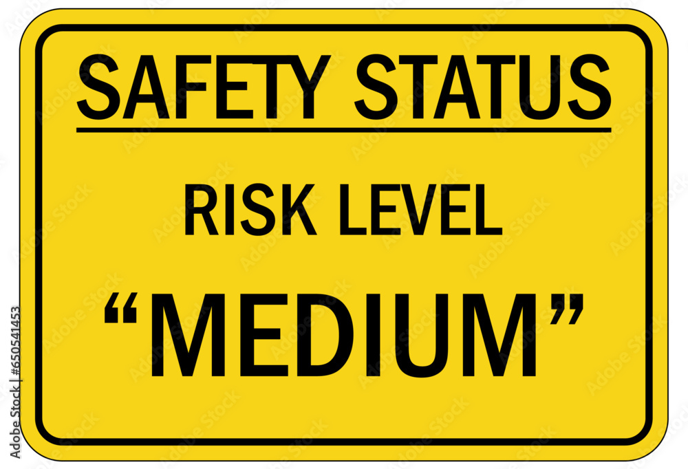 Magnetic field and pacemaker warning sign and labels safety status risk ...