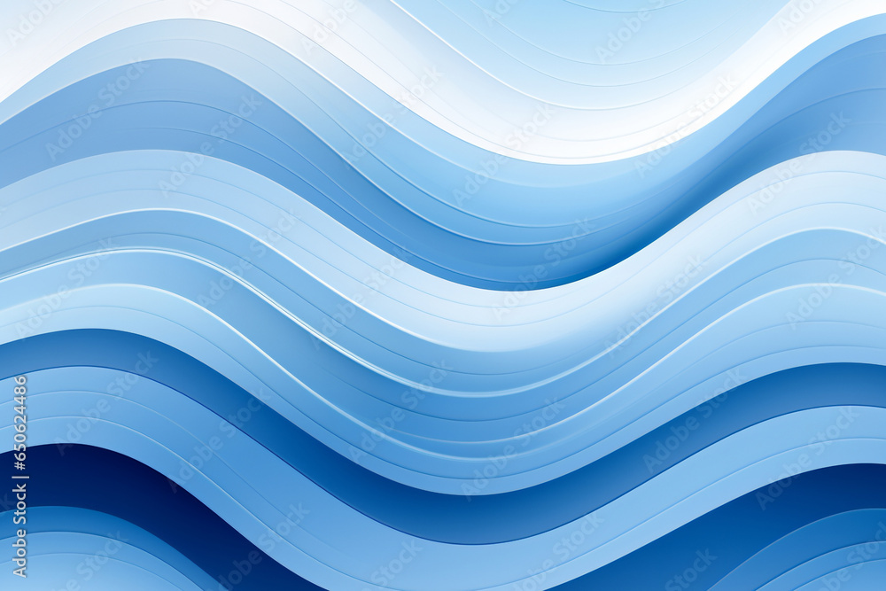 Blue wave pattern background with fluid graphic curves for a modern ...