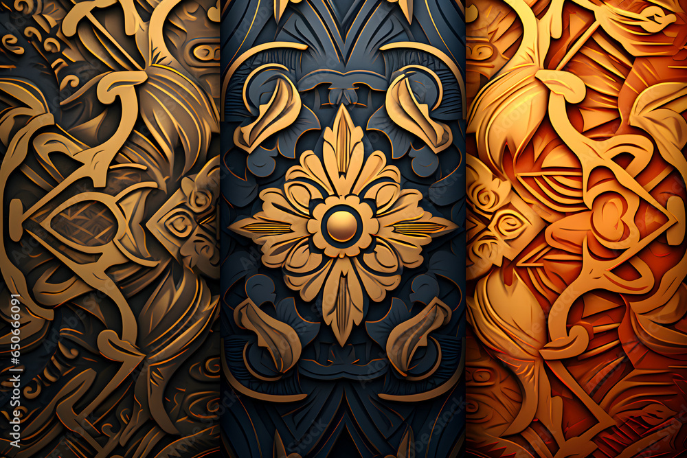 Spiritual Hinduism Patterns: 2D Backgrounds Inspired by the Rich ...