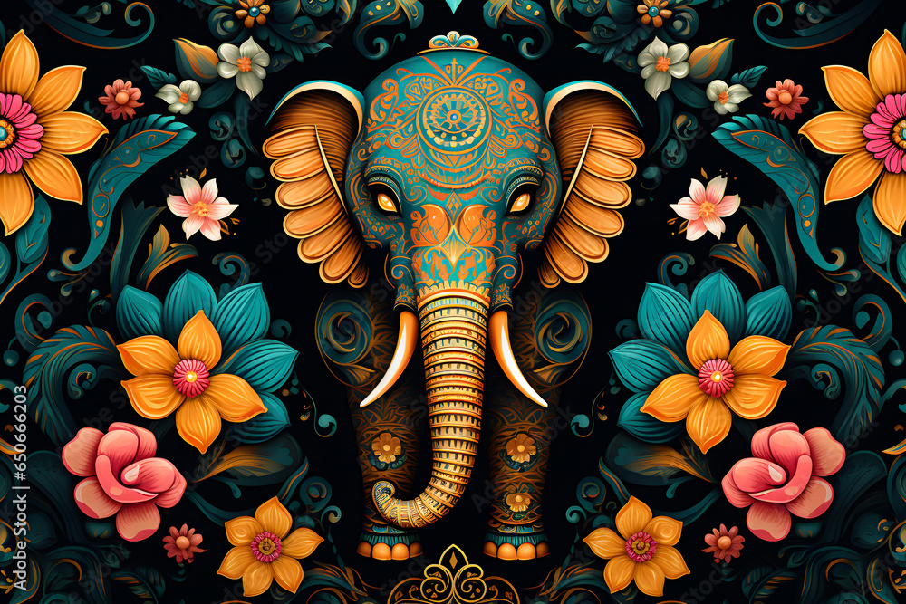 Spiritual Hinduism Patterns: 2D Backgrounds Inspired by the Rich ...
