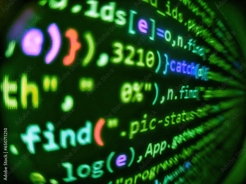 Computer Program Preview Software Developer Web Program Script Developer Working On Source