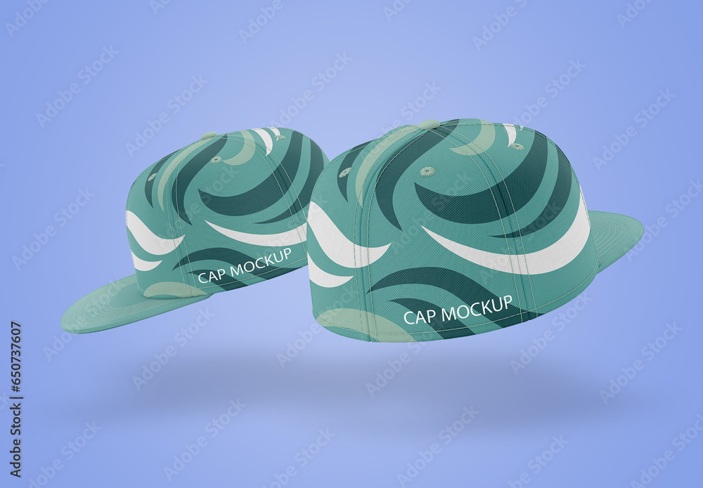 Caps Mockup Stock Template | Adobe Stock