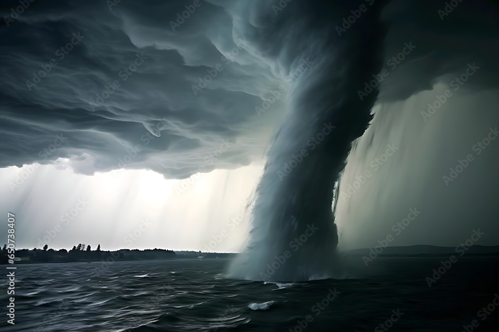 Waterspouts: Waterspouts are tornadoes over water, typically forming in ... Waterspouts: Waterspouts are tornadoes over water, typically forming in ...