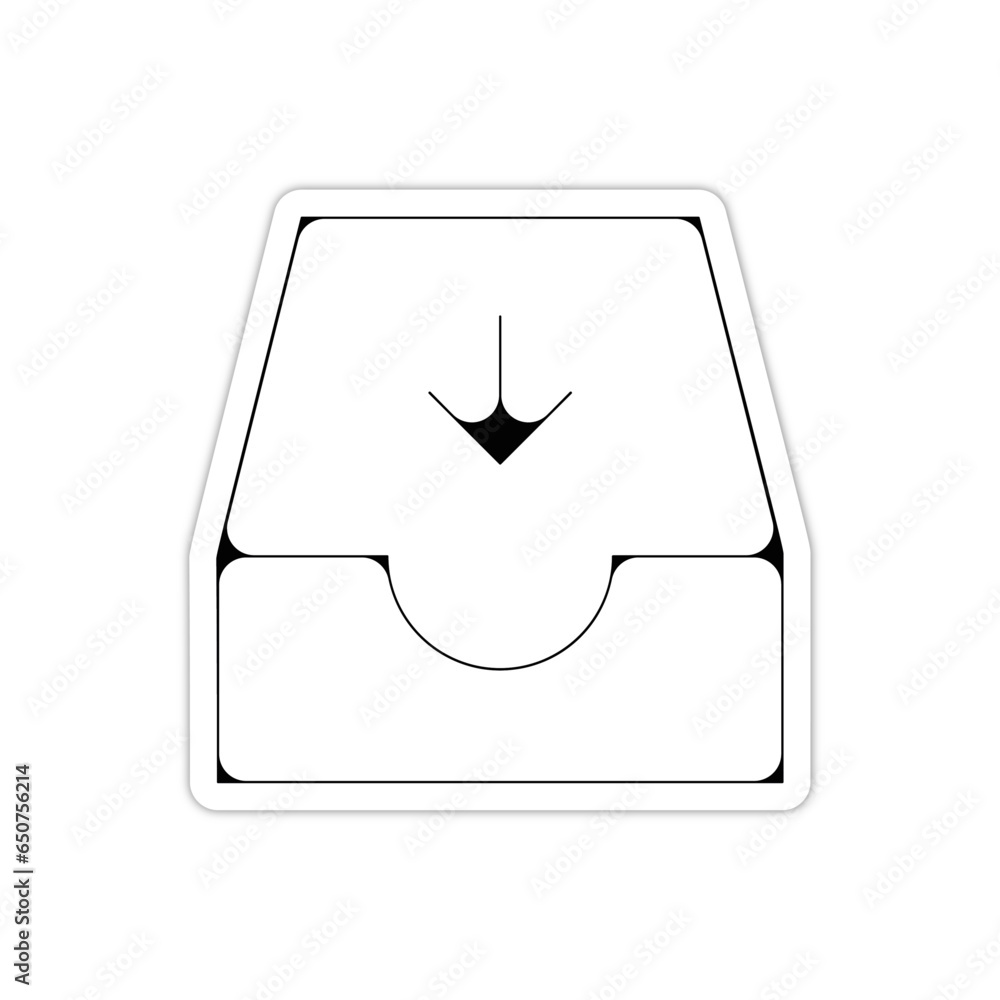 picto logo icones et symbole disque dur donnée fin relief Stock Vector ...