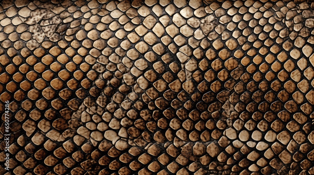 Close-up of snake leather texture print background. Reptile skin ...