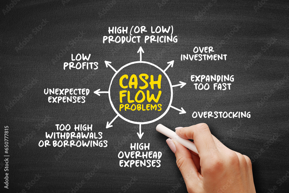 Cash Flow Problems - when the amount of money flowing out of the ...