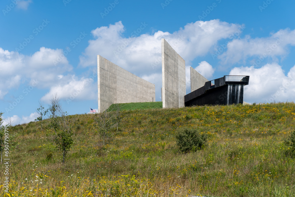 Stoystown, PA, USA: The Flight 93 National Memorial at September 11 ...