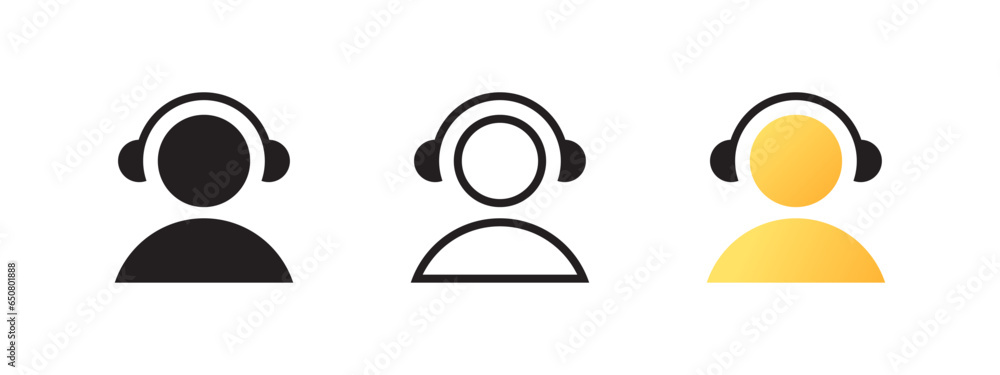 Helpdesk icons. Quick response icons. Information service. Customer ...