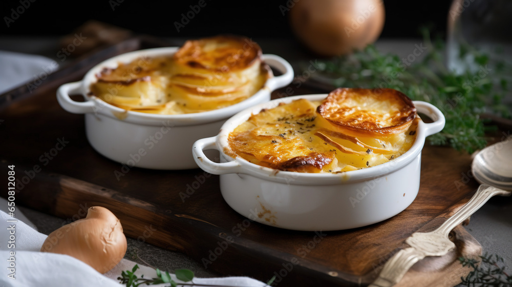 Gratin Dauphinois Creamy, cheesy, and golden brown, this classic French ...