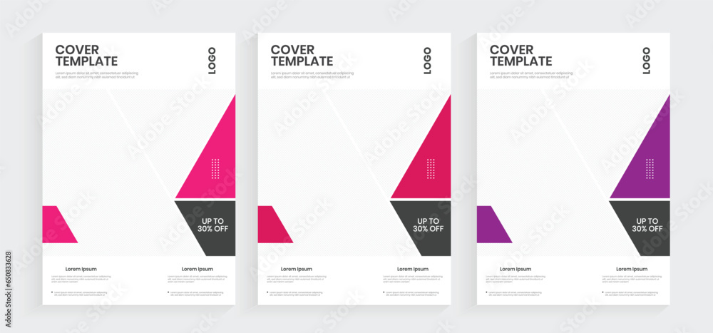 A4 size business brochure cover graphic layout, A4 size booklet design ...