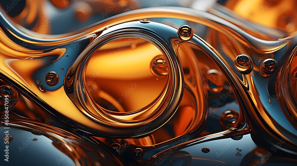 Liquid Metal Dreams, Mercury rivers, molten reflections, metallic ...