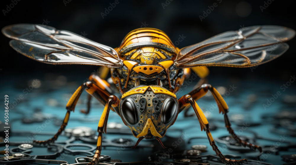 The Future of Pollination: Nano Bee Robots in Stunning Detail ...