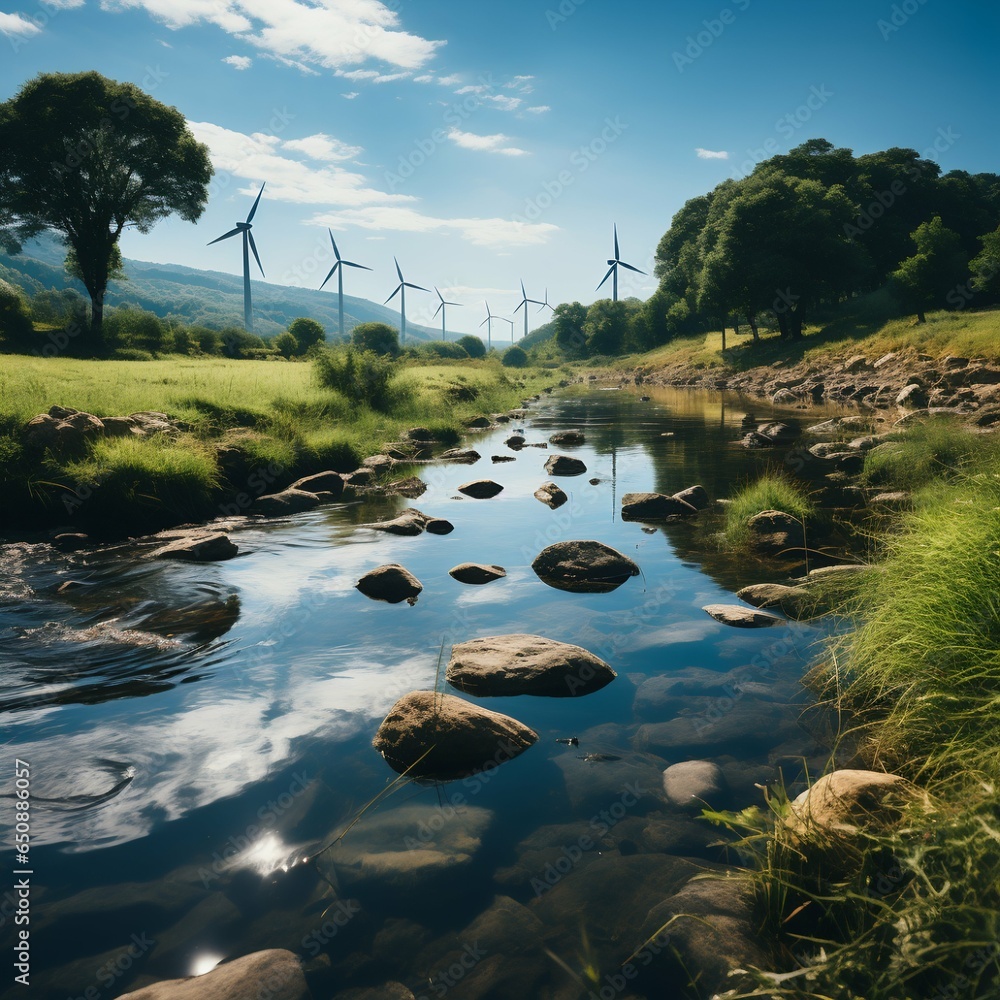 Clean Energy: Showcase the power and grace of renewable energy sources ...