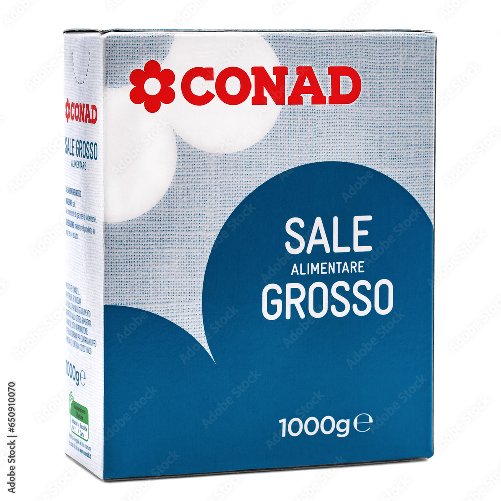 Conad Sale Alimentare Grosso,packet of coarse salt,Italian product ...